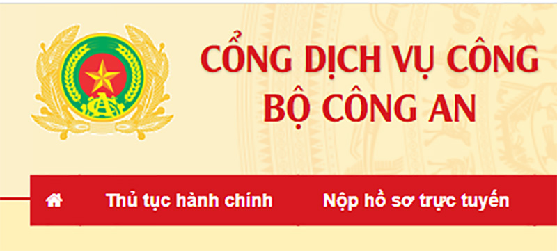 Bộ Công an ban hành Quyết định phê duyệt danh mục dịch vụ công trực ...
